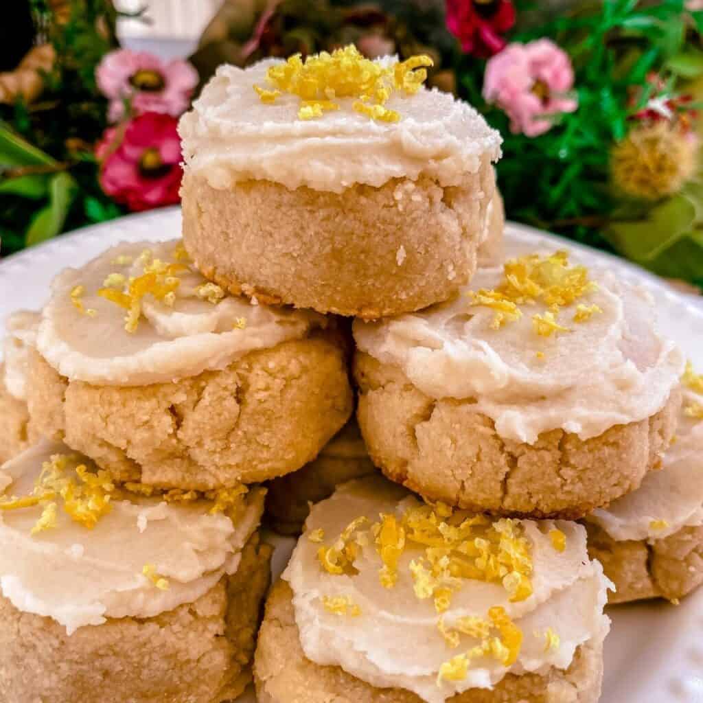 Paleo & Vegan Lemon Cookies - Hope and Hummus