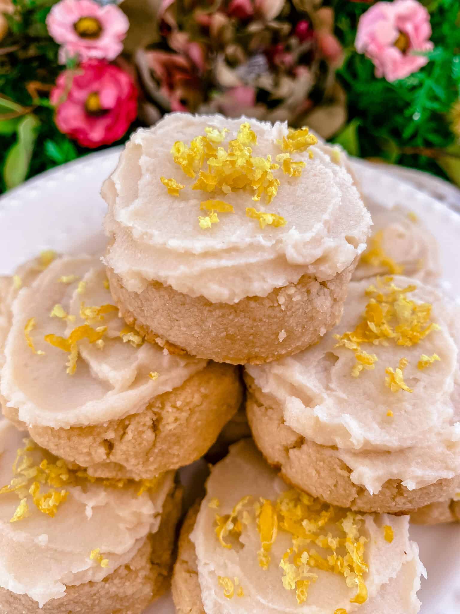 Paleo & Vegan Lemon Cookies - Hope and Hummus