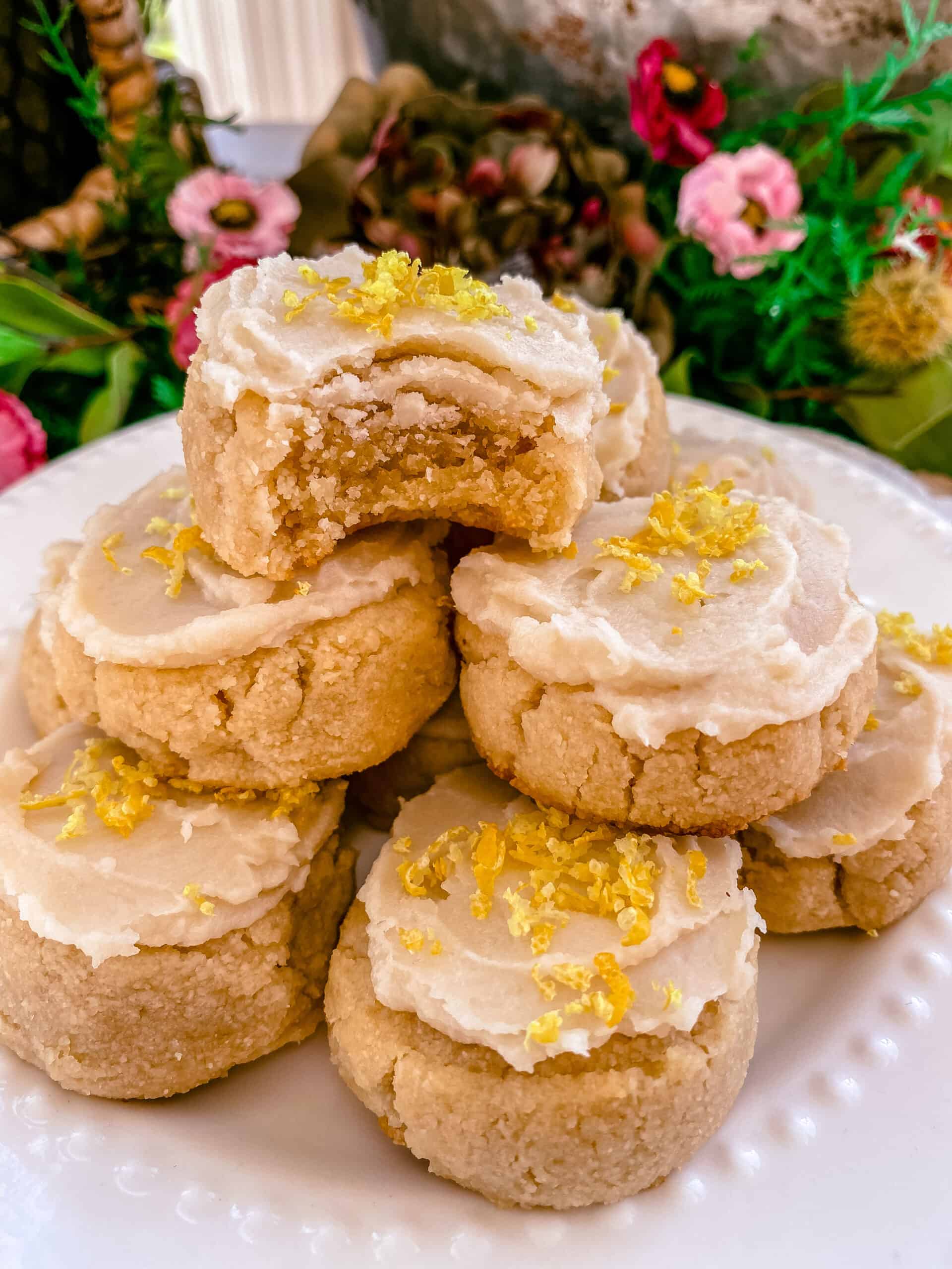 Paleo & Vegan Lemon Cookies - Hope and Hummus