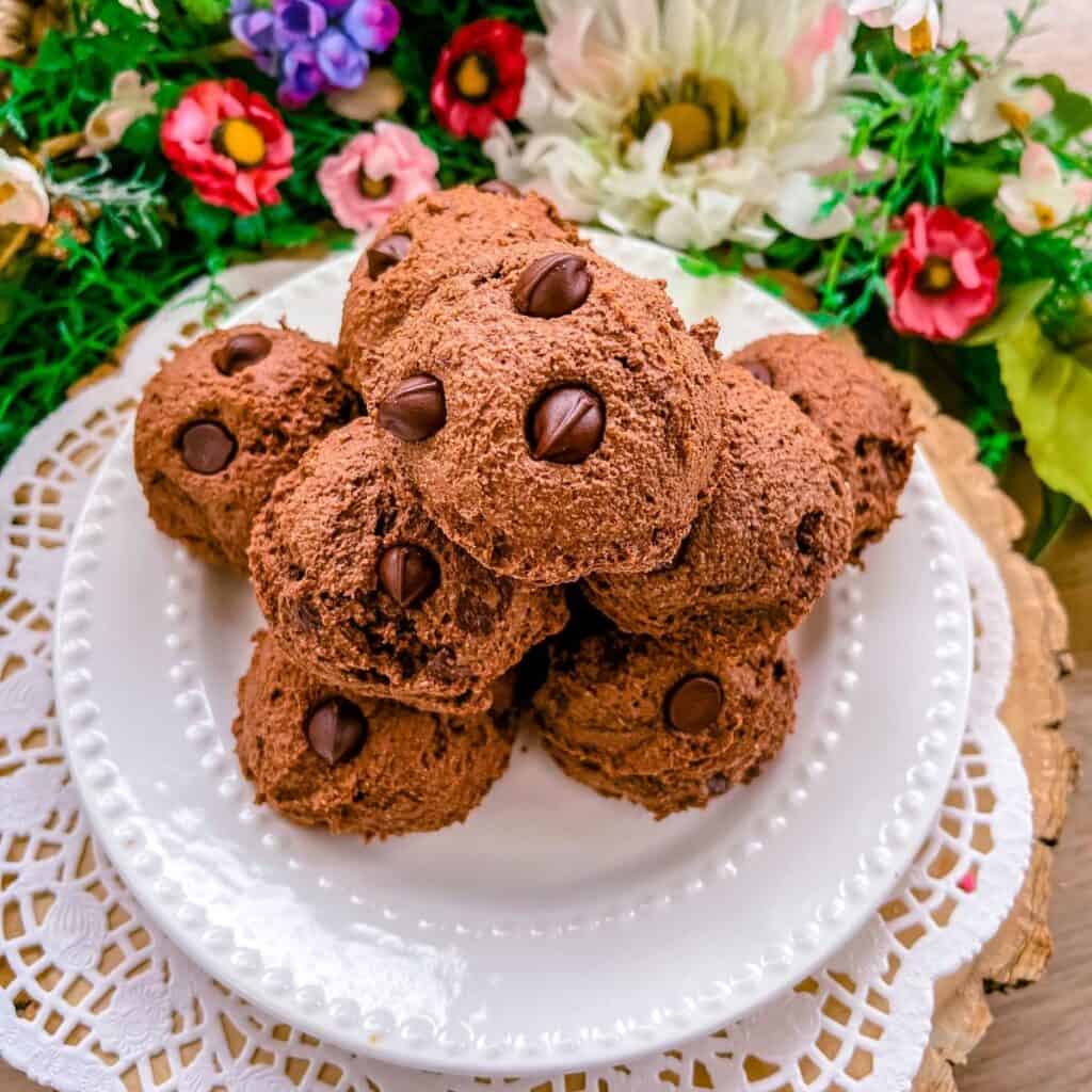 Chocolate Fudge Avocado Cookies - Hope and Hummus