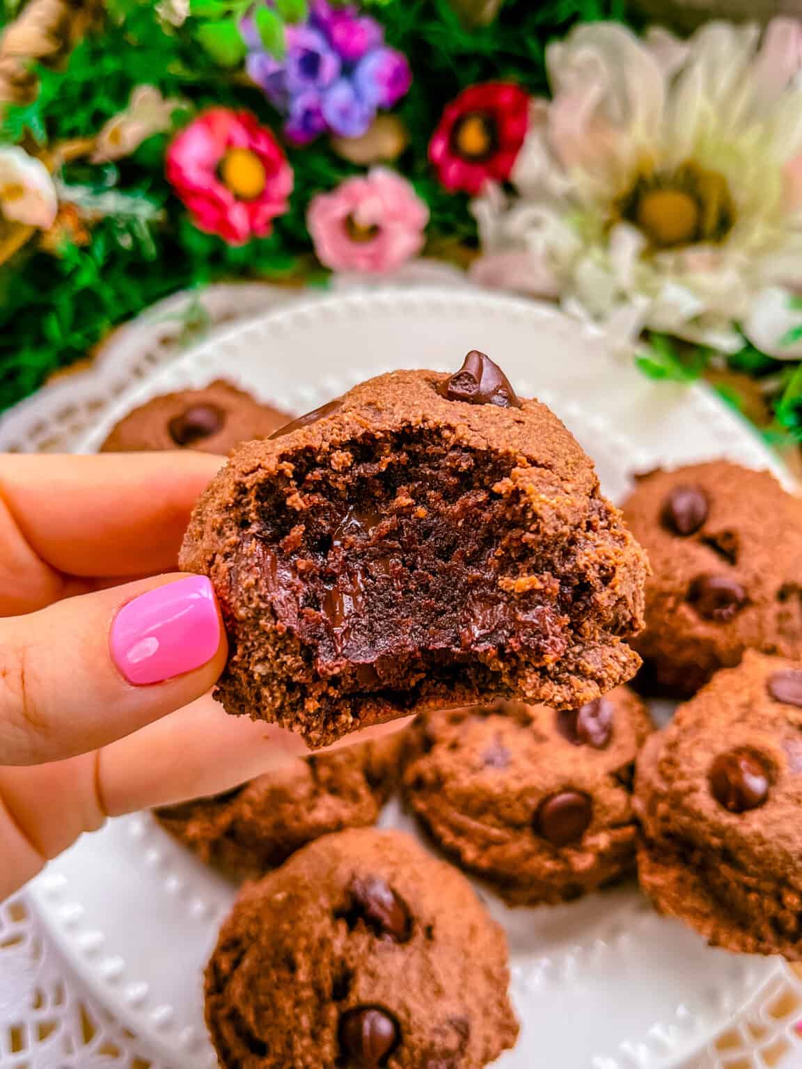 Chocolate Fudge Avocado Cookies - Hope and Hummus