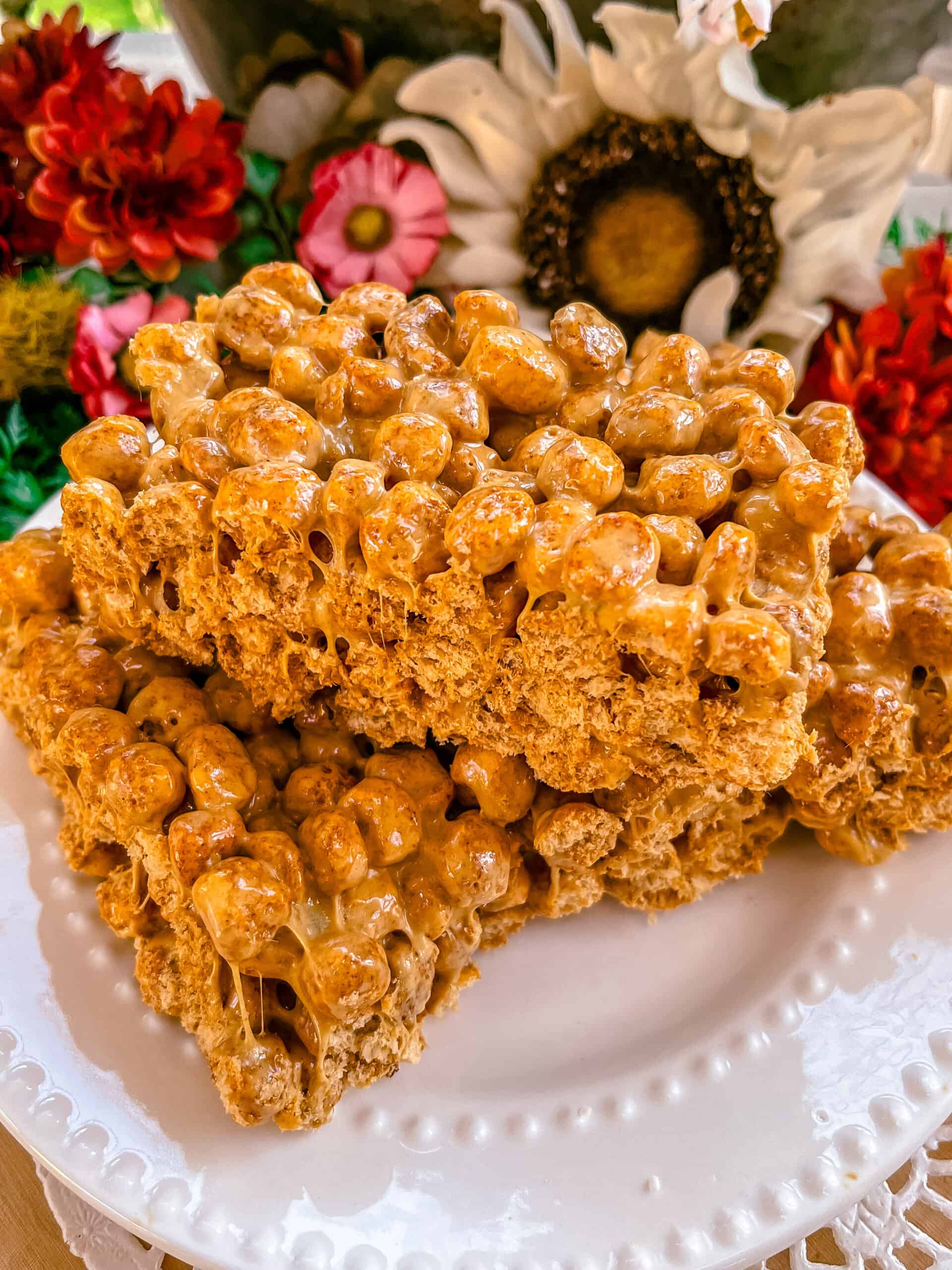 Vegan & Gluten-free Gingerbread Cereal Bars - Hope and Hummus